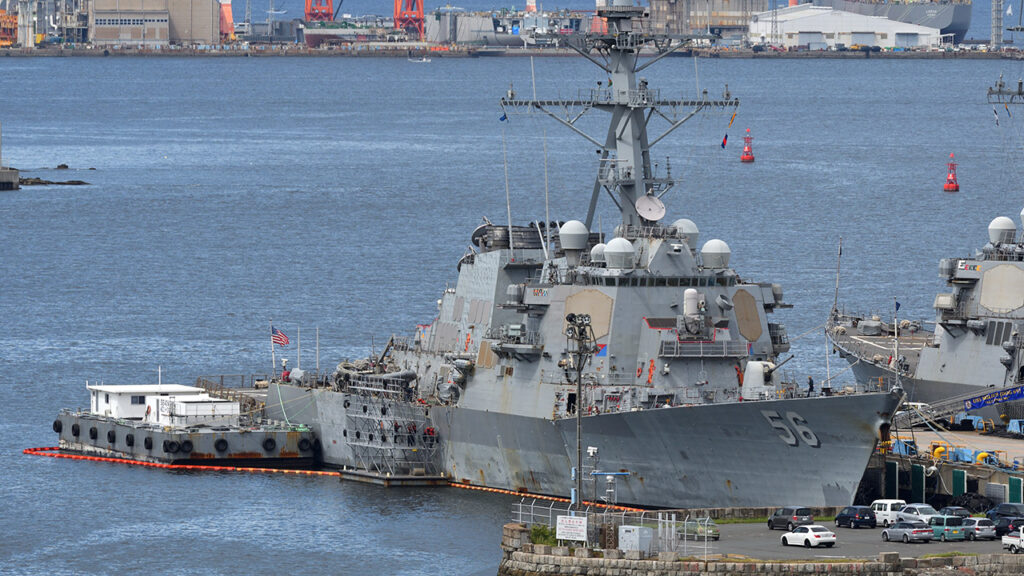 Commander of Navy Warship Relieved of Duty Months After Backward Rifle ...